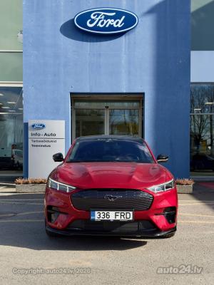 Red Ford Mustang Mach-E 2023 in Tallinn, with an engine capacity of 0.00 L and mileage of 20 thousand km for 49900 €, photo 4 on AUTOMOTO.COM.LV