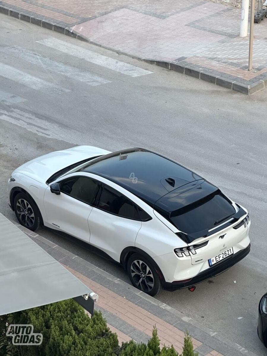 White Ford Mustang Mach-E 2021 in Marijampole, with an engine capacity of 0.00 L and mileage of 95 thousand km for 29500 €, photo 11 on AUTOMOTO.COM.LV