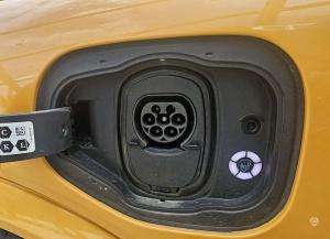 Yellow Ford Mustang Mach-E 2023 in Alytus, with an engine capacity of 0.00 L and mileage of 32 thousand km for 38500 €, photo 13 on AUTOMOTO.COM.LV
