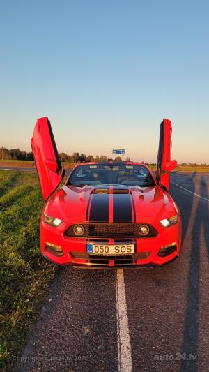 Orange Ford Mustang 2015 in Tallinn, with an engine capacity of 3.70 L and mileage of 201 thousand km for 24900 €, photo  on AUTOMOTO.COM.LV