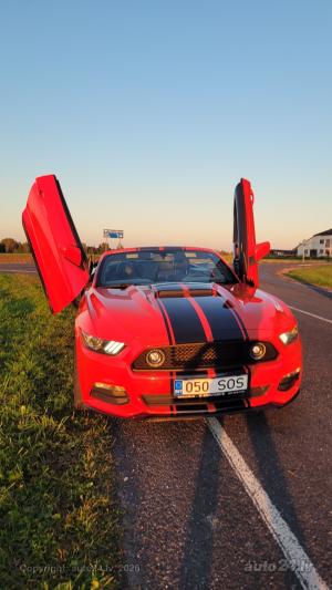 Orange Ford Mustang 2015 in Tallinn, with an engine capacity of 3.70 L and mileage of 201 thousand km for 24900 €, photo 4 on AUTOMOTO.COM.LV