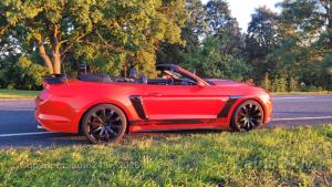 Orange Ford Mustang 2015 in Tallinn, with an engine capacity of 3.70 L and mileage of 201 thousand km for 24900 €, photo 8 on AUTOMOTO.COM.LV