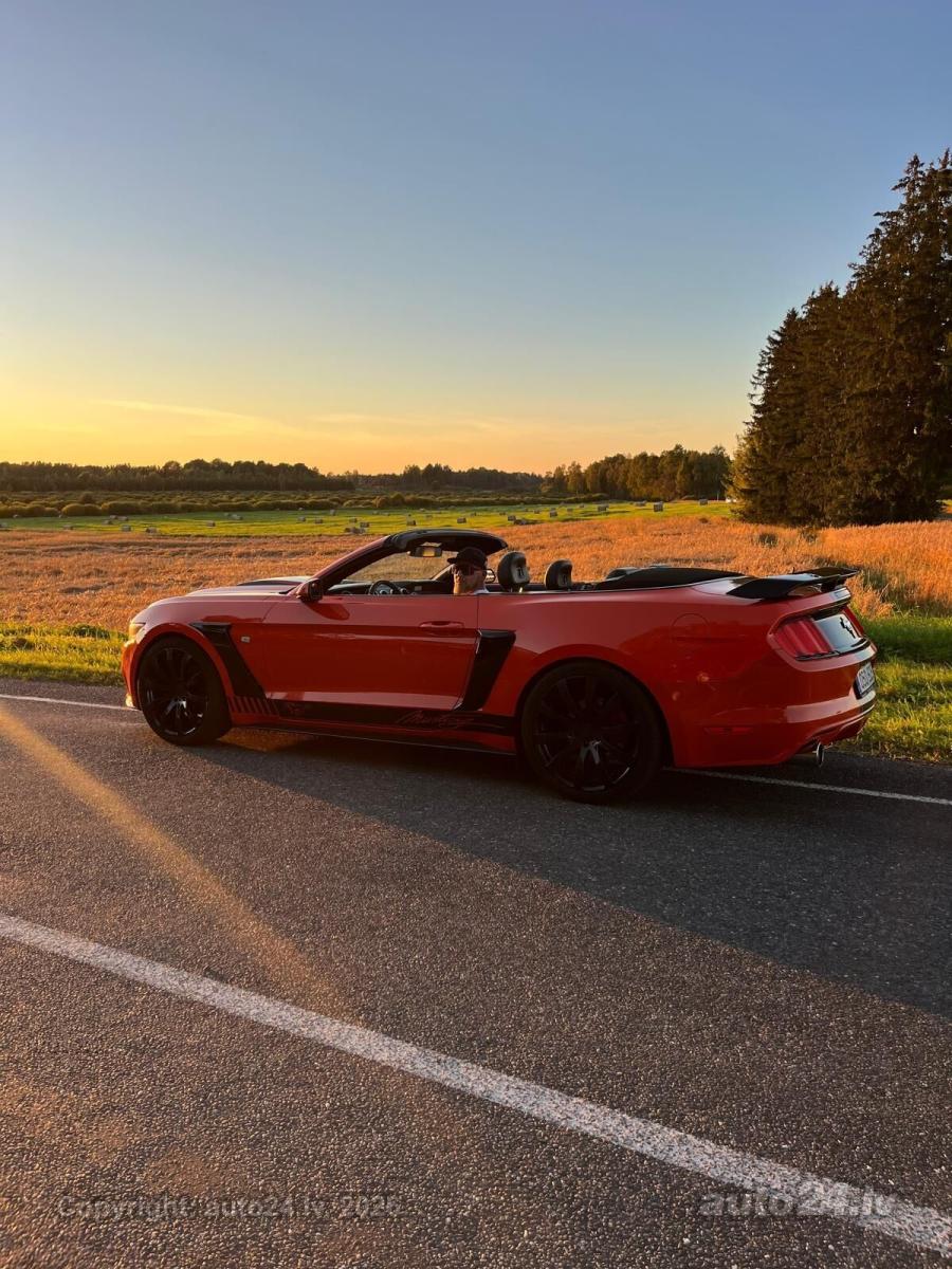 Orange Ford Mustang 2015 in Tallinn, with an engine capacity of 3.70 L and mileage of 201 thousand km for 24900 €, photo 10 on AUTOMOTO.COM.LV