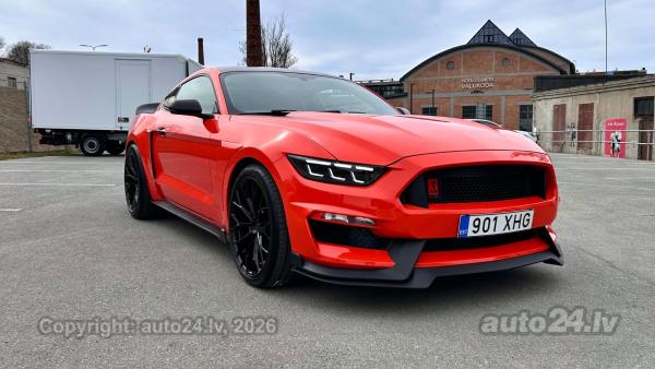 Orange Ford Mustang 2015 in Tallinn, with an engine capacity of 2.30 L and mileage of 95 thousand km for 22500 €, photo 1 on AUTOMOTO.COM.LV