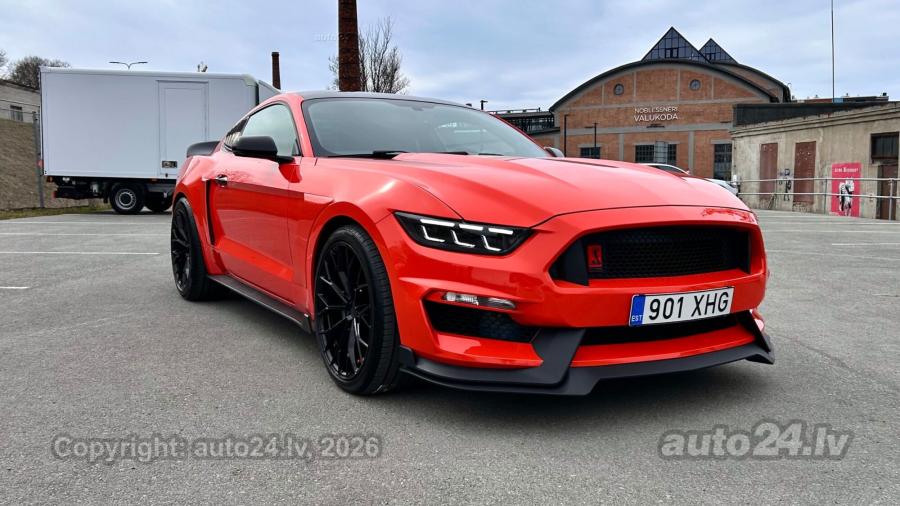 Oranžs Ford Mustang 2015 Tallina, ar dzinēja tilpumu 2.30 L un nobraukumu 95 tūkst. km par 22500 €, foto 1 vietnē AUTOMOTO.COM.LV