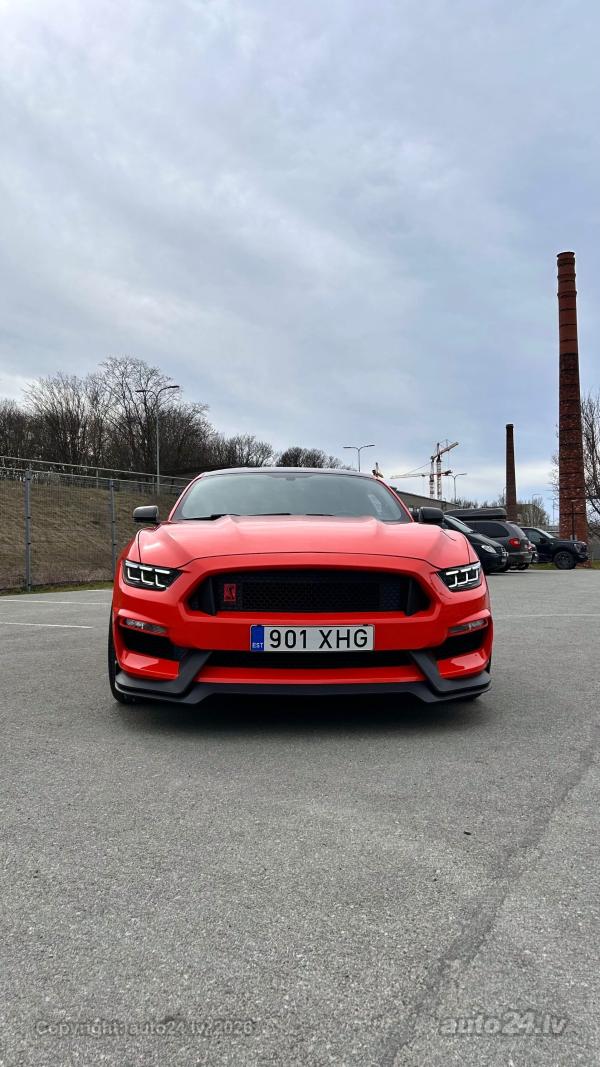 Orange Ford Mustang 2015 in Tallinn, with an engine capacity of 2.30 L and mileage of 95 thousand km for 22500 €, photo 2 on AUTOMOTO.COM.LV