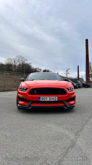 Oranžs Ford Mustang 2015 Tallina, ar dzinēja tilpumu 2.30 L un nobraukumu 95 tūkst. km par 22500 €, foto 3 vietnē AUTOMOTO.COM.LV