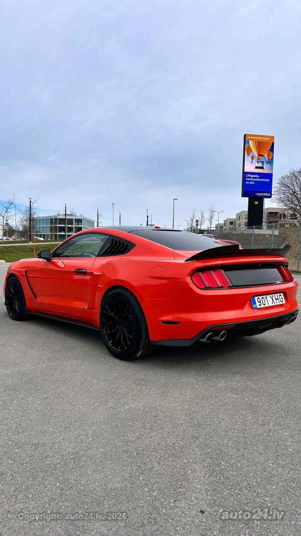 Orange Ford Mustang 2015 in Tallinn, with an engine capacity of 2.30 L and mileage of 95 thousand km for 22500 €, photo 4 on AUTOMOTO.COM.LV