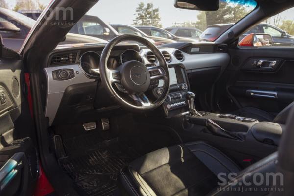 Oranžs Ford Mustang 2015 Rīga, ar dzinēja tilpumu 2.30 L un nobraukumu 56 tūkst. km par 23490 €, foto 11 vietnē AUTOMOTO.COM.LV