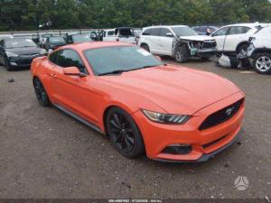 Oranžs Ford Mustang 2016 Klaipėda, ar dzinēja tilpumu 2.30 L un nobraukumu 220 tūkst. km par 8000 €, foto  vietnē AUTOMOTO.COM.LV