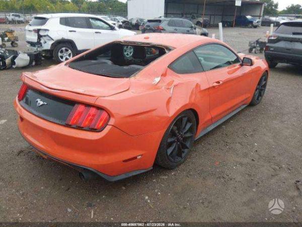 Oranžs Ford Mustang 2016 Klaipėda, ar dzinēja tilpumu 2.30 L un nobraukumu 220 tūkst. km par 8000 €, foto 7 vietnē AUTOMOTO.COM.LV