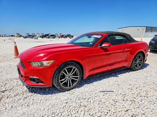 Sarkans Ford Mustang 2016 Viļņa, ar dzinēja tilpumu 2.26 L un nobraukumu 149 tūkst. km par 7999 €, foto 4 vietnē AUTOMOTO.COM.LV