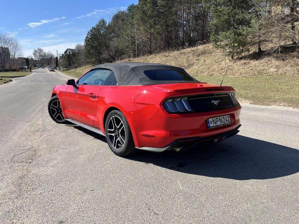 Sarkans Ford Mustang 2020 Viļņa, ar dzinēja tilpumu 2.25 L un nobraukumu 127 tūkst. km par 24000 €, foto 6 vietnē AUTOMOTO.COM.LV