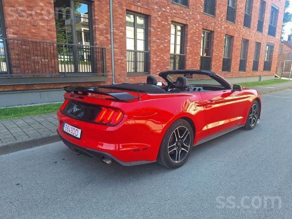 Red Ford Mustang 2020 in Riga, with an engine capacity of 2.30 L and mileage of 174 thousand km for 18200 €, photo 1 on AUTOMOTO.COM.LV