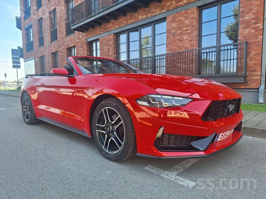Sarkans Ford Mustang 2020 Rīga, ar dzinēja tilpumu 2.30 L un nobraukumu 174 tūkst. km par 18200 €, foto 4 vietnē AUTOMOTO.COM.LV