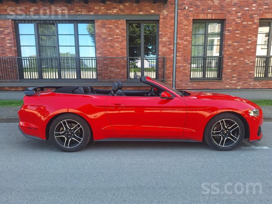 Sarkans Ford Mustang 2020 Rīga, ar dzinēja tilpumu 2.30 L un nobraukumu 174 tūkst. km par 18200 €, foto 7 vietnē AUTOMOTO.COM.LV