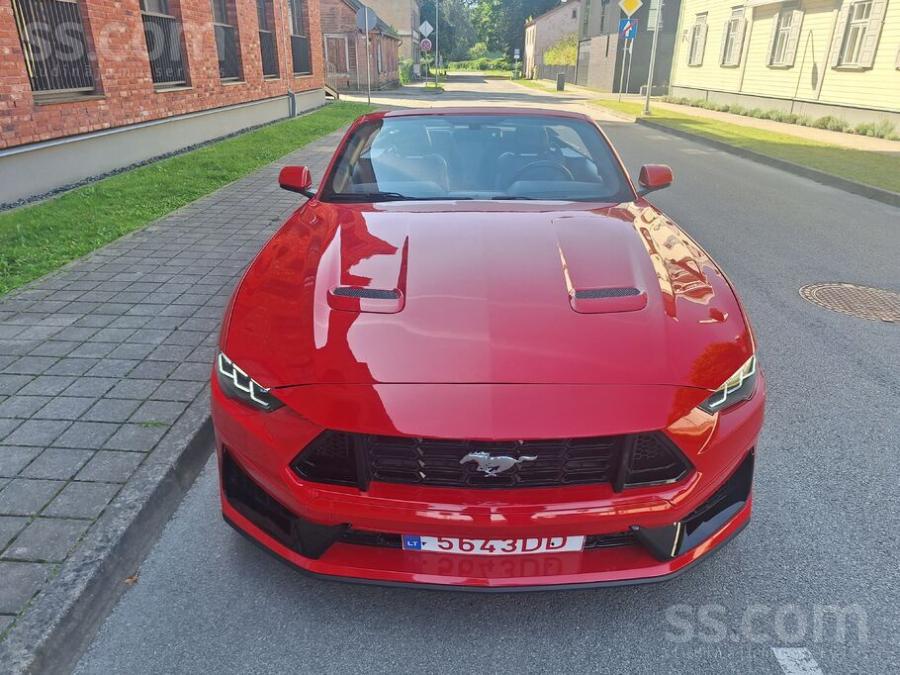Sarkans Ford Mustang 2020 Rīga, ar dzinēja tilpumu 2.30 L un nobraukumu 174 tūkst. km par 18200 €, foto 11 vietnē AUTOMOTO.COM.LV