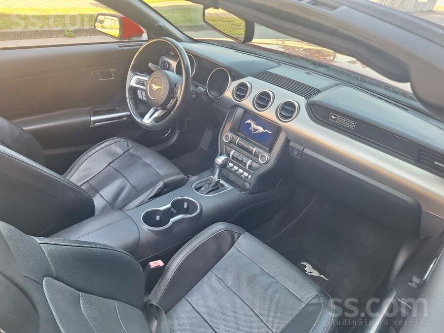 Sarkans Ford Mustang 2020 Rīga, ar dzinēja tilpumu 2.30 L un nobraukumu 174 tūkst. km par 18200 €, foto 15 vietnē AUTOMOTO.COM.LV