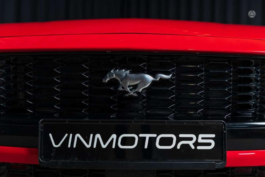 Sarkans Ford Mustang 2024 Viļņa, ar dzinēja tilpumu 2.26 L un nobraukumu 21 tūkst. km par 39900 €, foto 18 vietnē AUTOMOTO.COM.LV