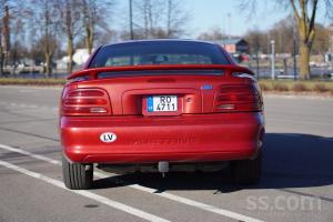 Sarkans Ford Mustang 1995 Rīga, ar dzinēja tilpumu 3.80 L un nobraukumu 95 tūkst. km par 4499 €, foto 8 vietnē AUTOMOTO.COM.LV