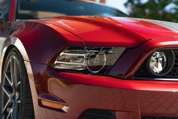 Red Ford Mustang 2014 in Klaipeda, with an engine capacity of 4.95 L and mileage of 92 thousand km for 22000 €, photo 7 on AUTOMOTO.COM.LV