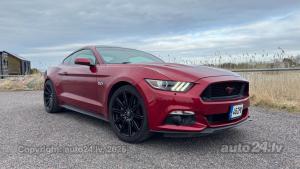 Red Ford Mustang 2015 in Tallinn, with an engine capacity of 5.00 L and mileage of 76 thousand km for 28000 €, photo  on AUTOMOTO.COM.LV