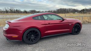 Red Ford Mustang 2015 in Tallinn, with an engine capacity of 5.00 L and mileage of 76 thousand km for 28000 €, photo 3 on AUTOMOTO.COM.LV