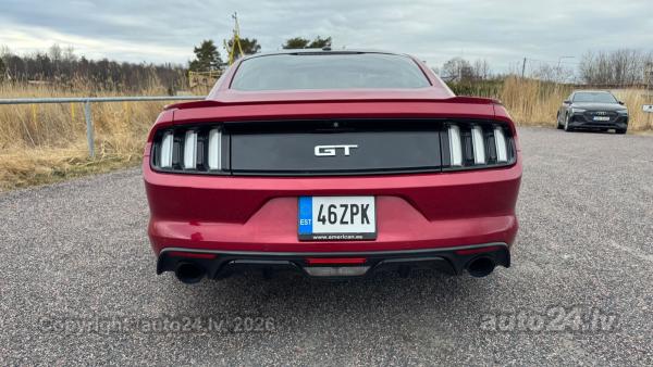 Red Ford Mustang 2015 in Tallinn, with an engine capacity of 5.00 L and mileage of 76 thousand km for 28000 €, photo 4 on AUTOMOTO.COM.LV