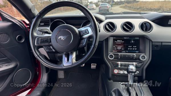 Red Ford Mustang 2015 in Tallinn, with an engine capacity of 5.00 L and mileage of 76 thousand km for 28000 €, photo 5 on AUTOMOTO.COM.LV