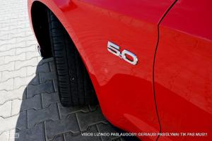 Red Ford Mustang 2015 in Kretinga, with an engine capacity of 5.00 L and mileage of 183 thousand km for 23499 €, photo 8 on AUTOMOTO.COM.LV