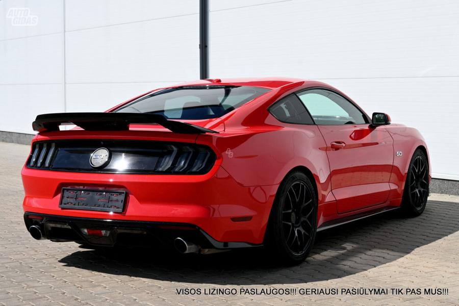 Red Ford Mustang 2015 in Kretinga, with an engine capacity of 5.00 L and mileage of 183 thousand km for 23499 €, photo 11 on AUTOMOTO.COM.LV