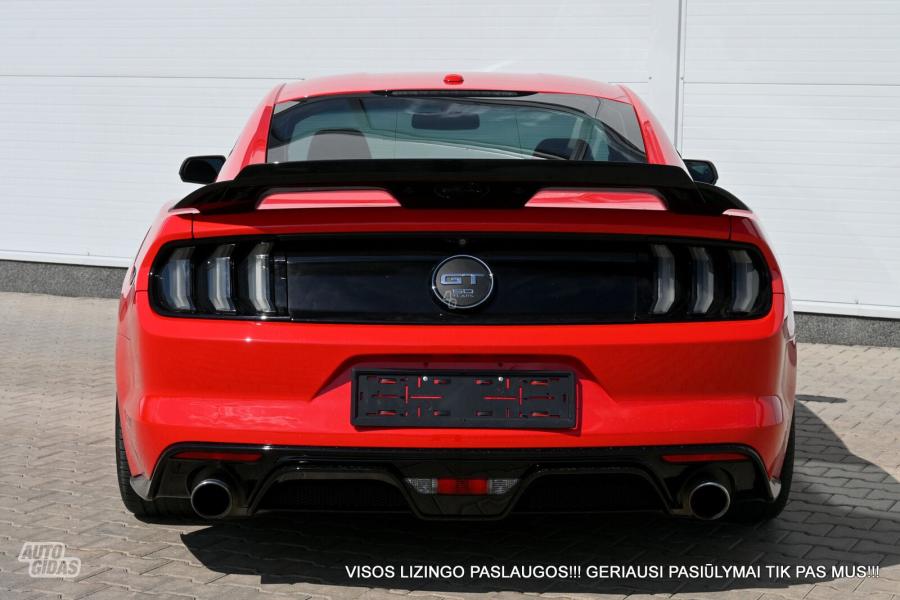 Red Ford Mustang 2015 in Kretinga, with an engine capacity of 5.00 L and mileage of 183 thousand km for 23499 €, photo 12 on AUTOMOTO.COM.LV