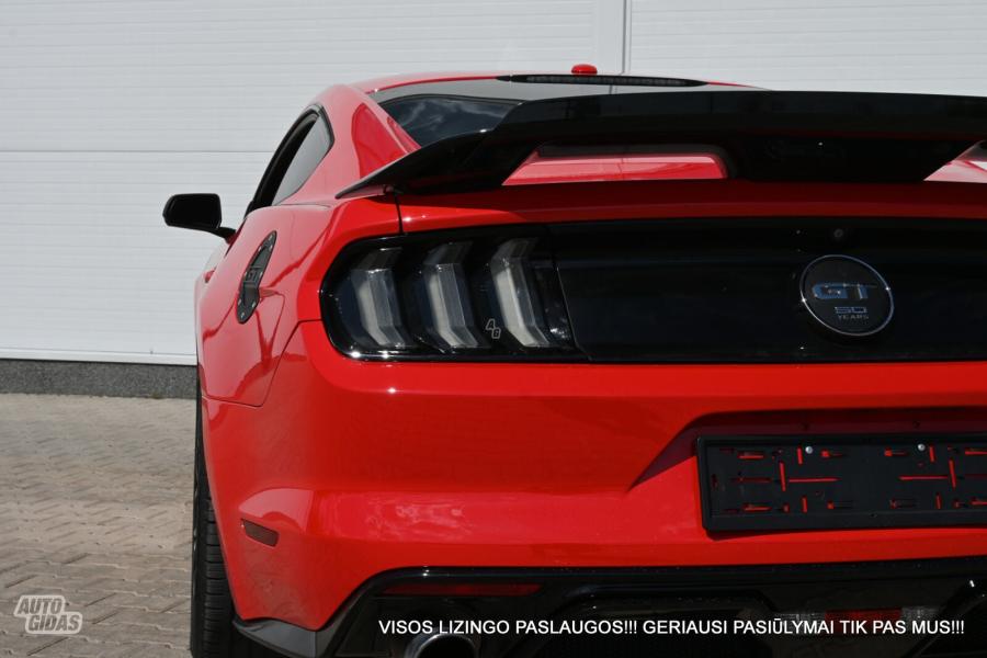 Red Ford Mustang 2015 in Kretinga, with an engine capacity of 5.00 L and mileage of 183 thousand km for 23499 €, photo 14 on AUTOMOTO.COM.LV