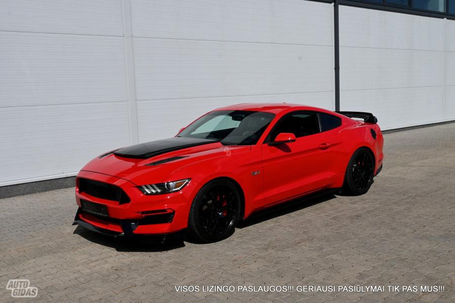 Red Ford Mustang 2015 in Kretinga, with an engine capacity of 5.00 L and mileage of 183 thousand km for 23499 €, photo 16 on AUTOMOTO.COM.LV