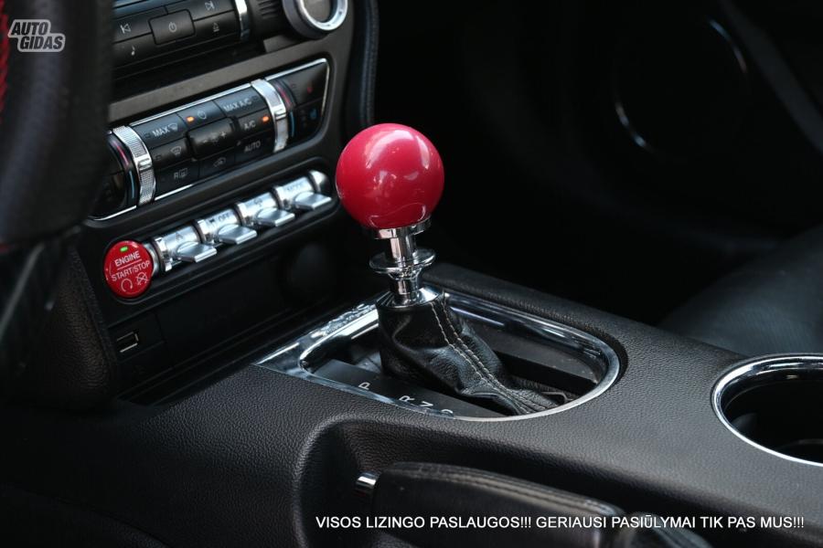 Red Ford Mustang 2015 in Kretinga, with an engine capacity of 5.00 L and mileage of 183 thousand km for 23499 €, photo 22 on AUTOMOTO.COM.LV