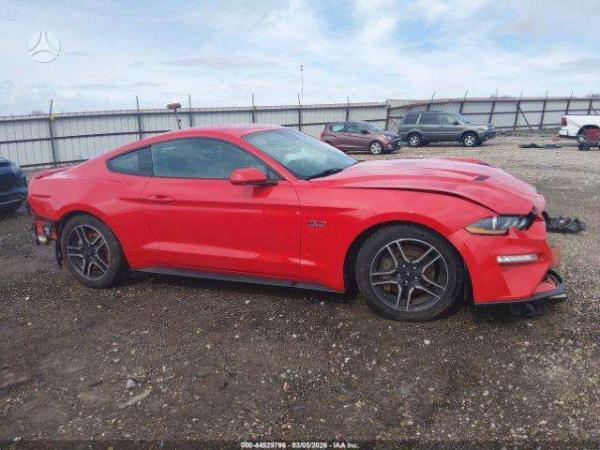 Sarkans Ford Mustang 2019 Klaipėda, ar dzinēja tilpumu 5.00 L un nobraukumu 584 tūkst. km par 6550 €, foto 1 vietnē AUTOMOTO.COM.LV