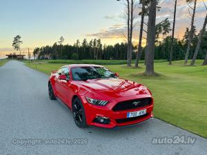 Red Ford Mustang 2019 in Parnu, with an engine capacity of 2.30 L and mileage of 42 thousand km for 26900 €, photo  on AUTOMOTO.COM.LV