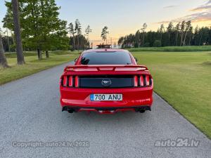 Red Ford Mustang 2019 in Parnu, with an engine capacity of 2.30 L and mileage of 42 thousand km for 26900 €, photo 6 on AUTOMOTO.COM.LV
