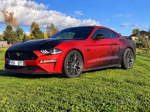 Sarkans Ford Mustang 2019 Tartu, ar dzinēja tilpumu 5.00 L un nobraukumu 88 tūkst. km par 37500 €, foto 3 vietnē AUTOMOTO.COM.LV