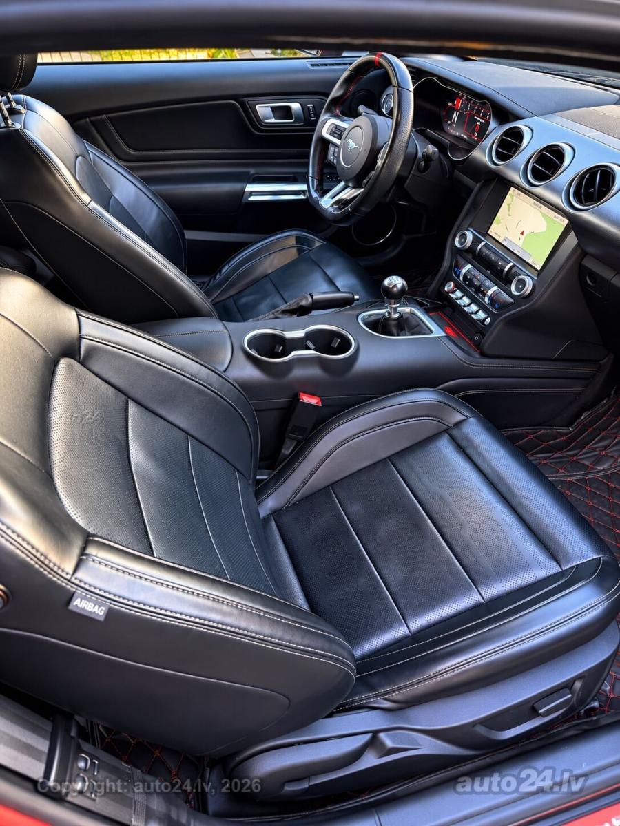 Sarkans Ford Mustang 2019 Tartu, ar dzinēja tilpumu 5.00 L un nobraukumu 88 tūkst. km par 37500 €, foto 9 vietnē AUTOMOTO.COM.LV