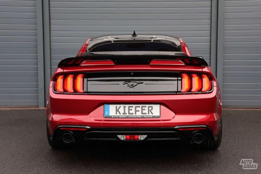 Sarkans Ford Mustang 2021 Kauņa, ar dzinēja tilpumu 2.30 L un nobraukumu 54 tūkst. km par 31619 €, foto 6 vietnē AUTOMOTO.COM.LV