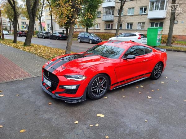 Red Ford Mustang 2023 in Siauliai, with an engine capacity of 2.30 L and mileage of 70 thousand km for 27000 €, photo 5 on AUTOMOTO.COM.LV