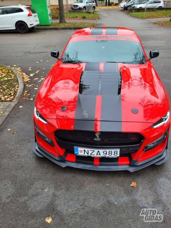 Red Ford Mustang 2023 in Siauliai, with an engine capacity of 2.30 L and mileage of 70 thousand km for 27000 €, photo 11 on AUTOMOTO.COM.LV