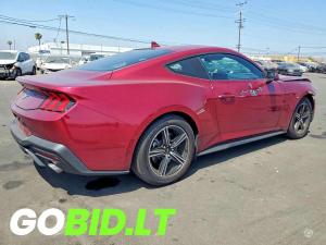 Red Ford Mustang 2025 in Siauliai, with an engine capacity of 2.25 L and mileage of 8 thousand km for 21175 €, photo 4 on AUTOMOTO.COM.LV