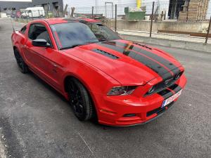 Red Ford Mustang 2014 in Kaunas, with an engine capacity of 5.00 L and mileage of 94 thousand km for 18500 €, photo 2 on AUTOMOTO.COM.LV