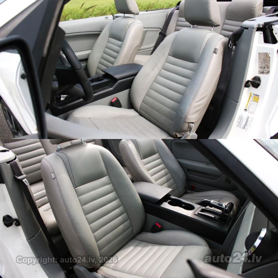 White Ford Mustang 2006 in Tallinn, with an engine capacity of 4.00 L and mileage of 0 thousand km for 3000 €, photo 9 on AUTOMOTO.COM.LV