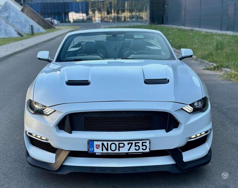 Balts Ford Mustang 2017 Viļņa, ar dzinēja tilpumu 2.26 L un nobraukumu 241 tūkst. km par 15600 €, foto 13 vietnē AUTOMOTO.COM.LV