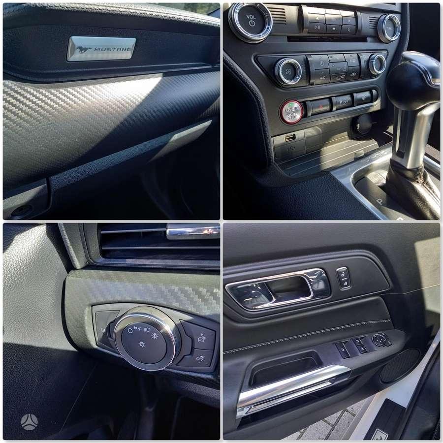 Balts Ford Mustang 2019 Kauņa, ar dzinēja tilpumu 2.25 L un nobraukumu 20 tūkst. km par 26300 €, foto 21 vietnē AUTOMOTO.COM.LV