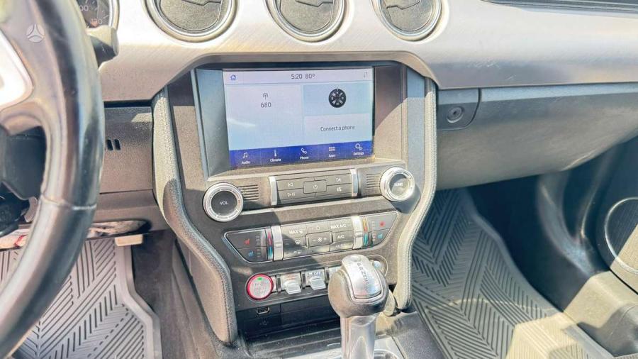 Balts Ford Mustang 2020 Ukmergė, ar dzinēja tilpumu 2.25 L un nobraukumu 176 tūkst. km par 5990 €, foto 11 vietnē AUTOMOTO.COM.LV