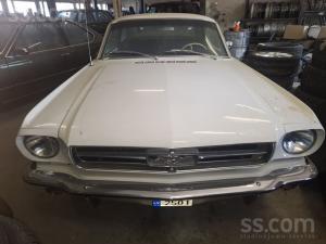 Balts Ford Mustang 1965 Talsi, ar dzinēja tilpumu 4.80 L un nobraukumu 77 tūkst. km par 35000 €, foto  vietnē AUTOMOTO.COM.LV